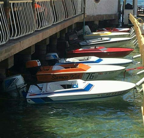 Full Line Up Of Mini Schiada Boats Memorial Day Weekend 16 Parker