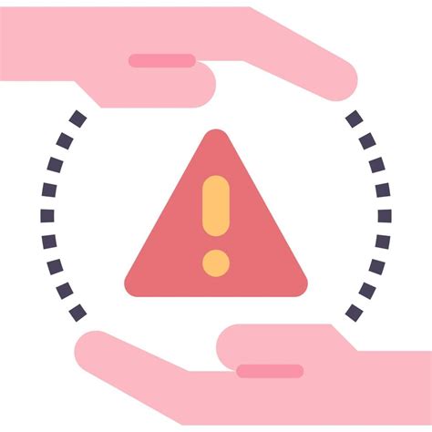 Risk Flat Style Icon 18882206 Vector Art At Vecteezy