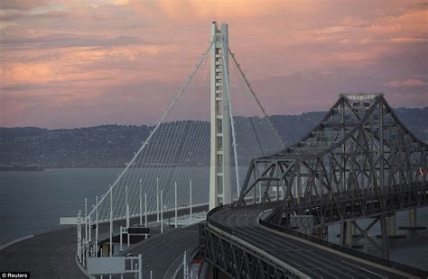 New San Francisco Oakland Bay Bridge Opens After 12 Years Of