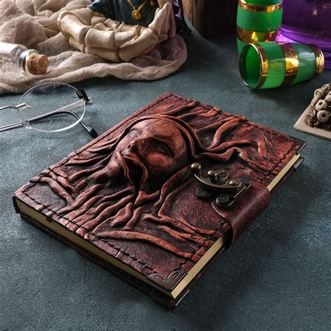 Trend Design Themed Small Leather Notebook Myros