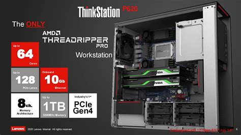 Inside The Lenovo Thinkstation P620 Workstation Amd Threadripper Pro