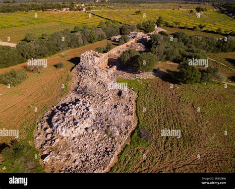 Prehistoric Settlement Of Capocorb Vell Talayotic Culture Early