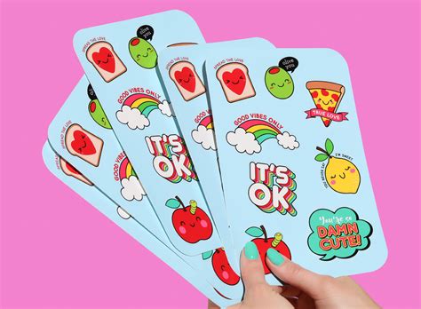 Sticker Sheets Custom Sticker Sheets Printed In 2 Days