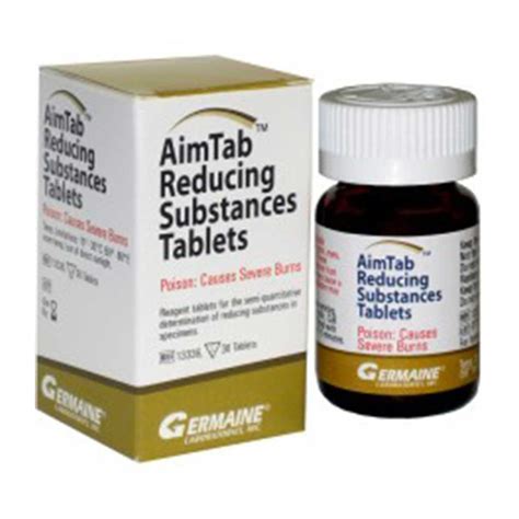 Aimtab™ Reducing Substances Tablets 36bottle Germaine Laboratories