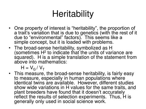 Ppt Quantitative Genetics Powerpoint Presentation Free Download Id
