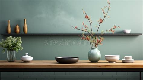 Modern Scandinavian Style Apartment Interior Kitchen Design