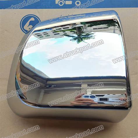 Chrome Mirror Cover Small Rh For Howo Truck Spare Parts Hino Isuzu