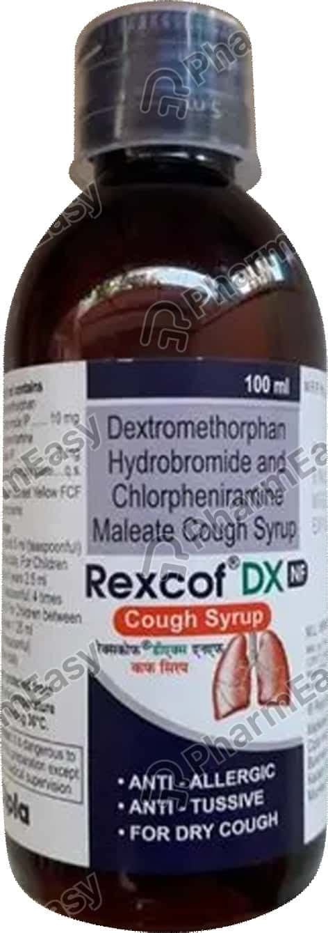 Rexcof Dx Nf Syrup Uses Side Effects Price Dosage And More Info