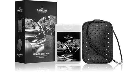 Santini Cosmetic Black Edition Vůně Do Auta Notinocz