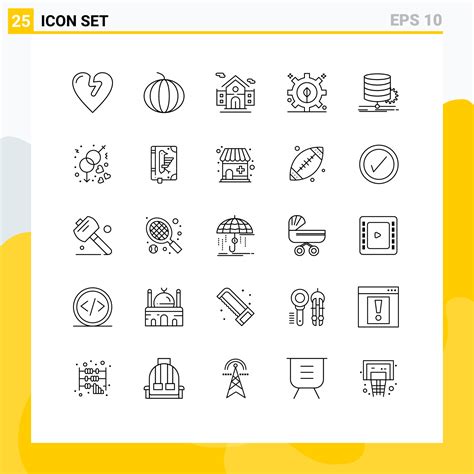 Group Of 25 Modern Lines Set For Gender Flow Development Diagram Chart