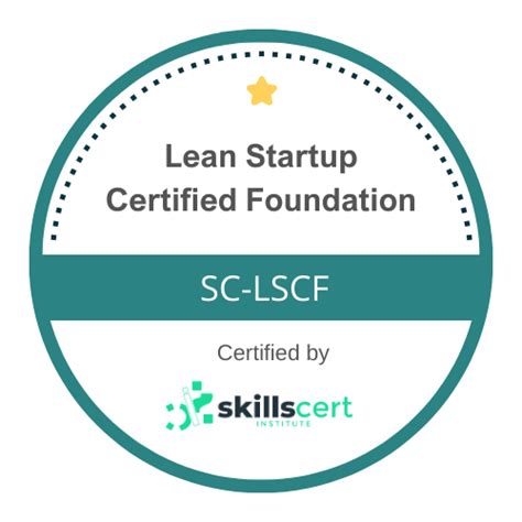 Lean Startup Certified Foundation Sc Lscf