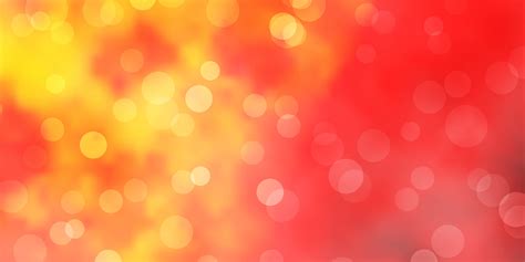 Light Orange Vector Layout With Circle Shapes 11093512 Vector Art At