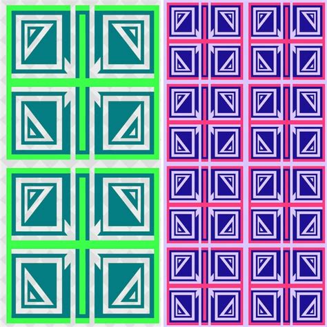 Premium Psd Art Deco Patterns With Geometric Shapes And Contained In