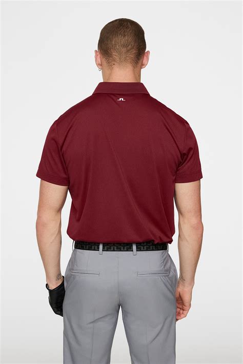 Wince Reg Fit Polo Cabernet J Lindeberg
