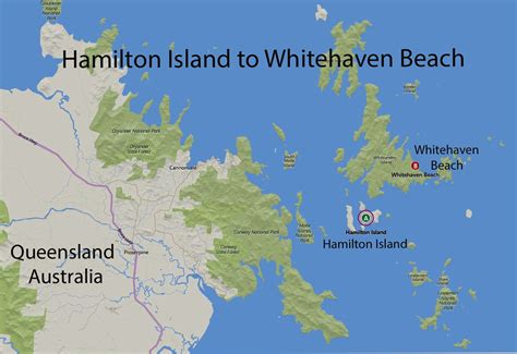Dsc6682maphamilton Island To Whitehaven Beach Tour Map Flickr