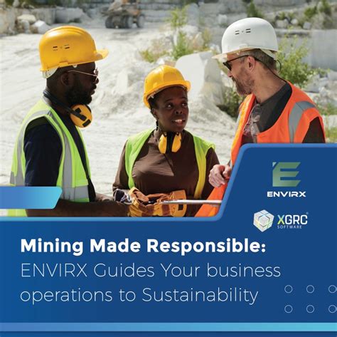 Envirx Sustainablemining Greenoperations Miningindustry