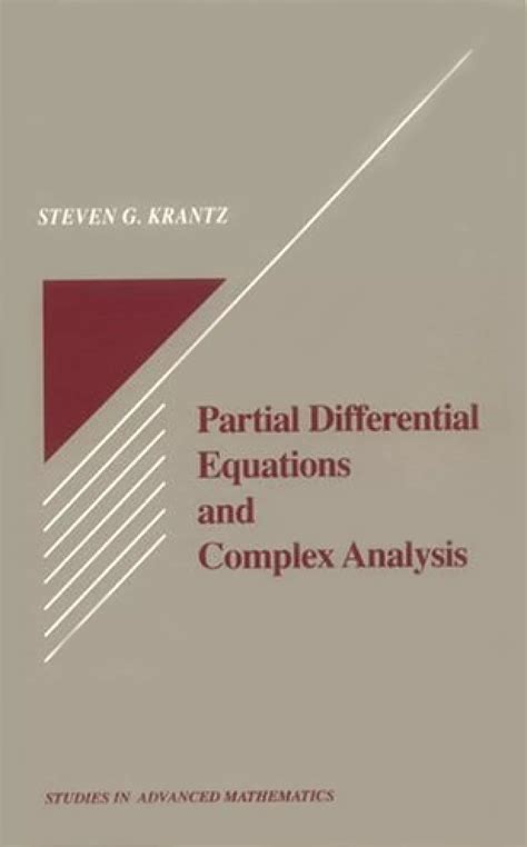 Partial Differential Equations And Complex Analysis Pdf