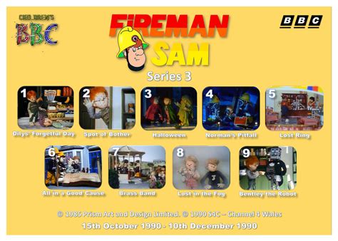 Fireman Sam Series 3 1990 By Gikestheasd On Deviantart