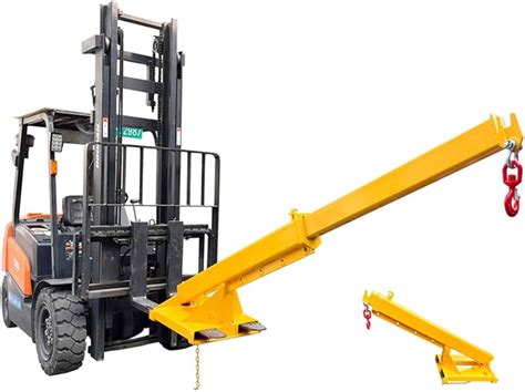Extended Boom Fork Lift