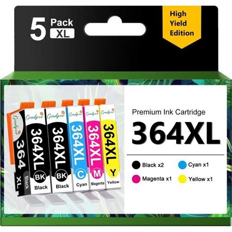 364xl Cartouche Dencre Compatible Pour Cartouches Hp 364 Xl Multipack