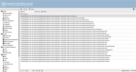 access a file folder newbie general openmediavault