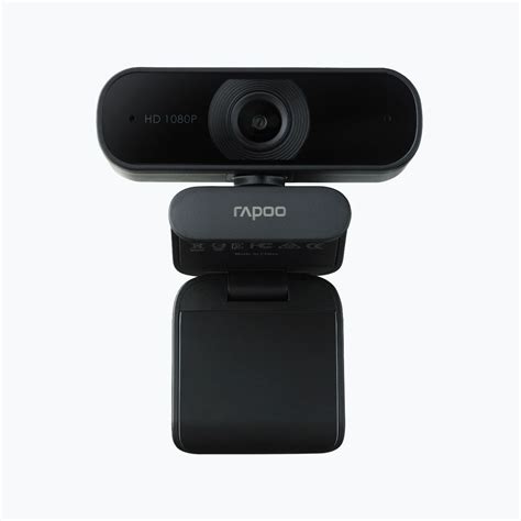 Rapoo C260 Webcam 1080p720p Full Hd Usb Web Camera Black Bunnings