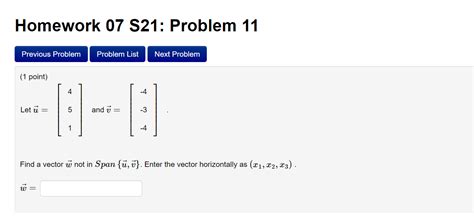 solved homework 07 s21 problem 11 previous problem problem