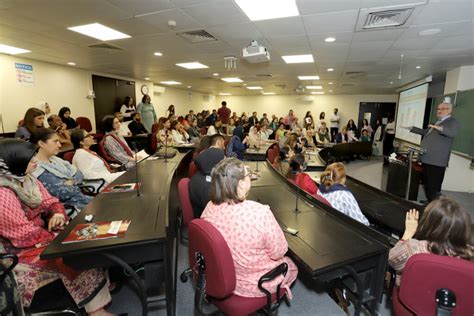 Richard Geary Speaks At The 3rd Practicum Showcase Conference At Lums School Of Leadership