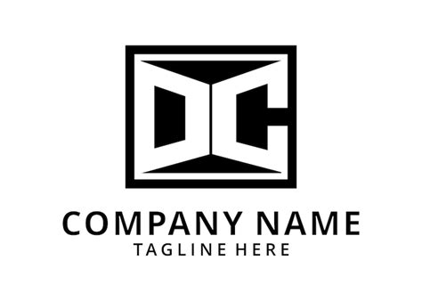 Premium Vector Letter Dc Logo Design Vector