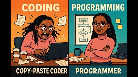 Coding Vs Programming Whats The Real Difference Youtube