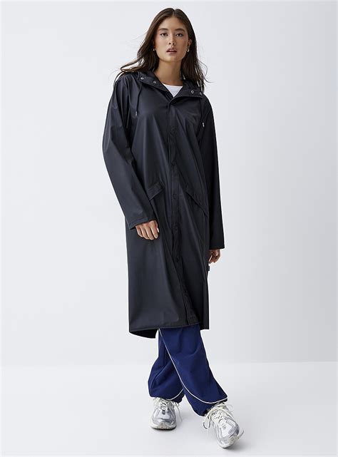 Le Long Imperméable Classique Rains Imperméables Pour Femme Automne