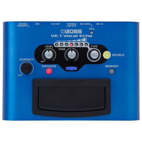 Boss Ve 1 Vocal Echo Effect Unit World Of Music