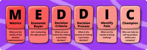 What Is Meddic Sales Methodology Definition And Questions Snovio