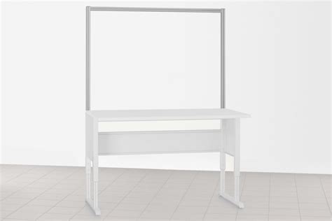 Table Upright F 1200 Open Aluflex Group