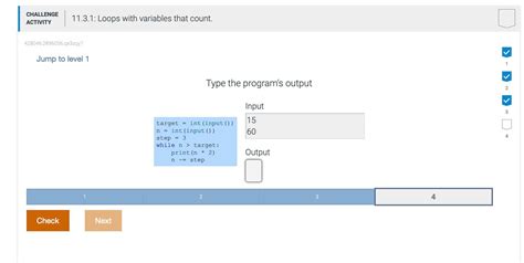 Solved CHALLENGE ACTIVITY 11 3 1 Loops With Variables That Chegg Com