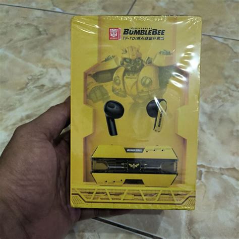 Jual Bumblebee Tws Tf T01 Transformers Yellow Bluetooth 5 1 Shopee Indonesia