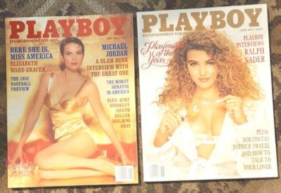 2 Playboy Magazines May And June 1992 Angela Melini Vicke Smith Corinna
