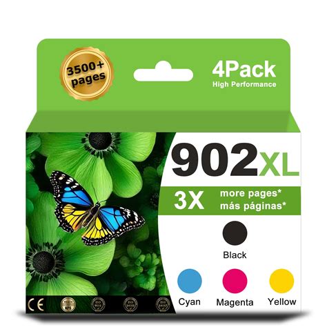902xl Ink Cartridge Combo Pack Compatible For Hp 6978 6968 Printer For