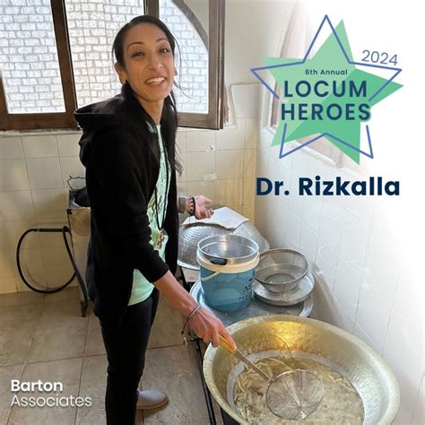 Dr Christine Rizkalla Named Barton Associates 2024 Locum Hero