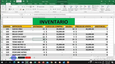 Auditoría De Inventarios En Excel Tutorial Completa Auditoría Group