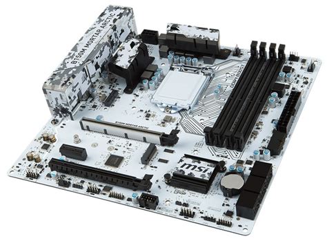 Msi B150m Mortar Arctic Intel B150 Chipset Lga1151 Skylake Micro Atx