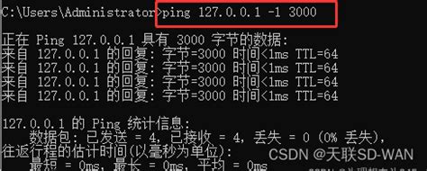 常用的ping网络命令 一直ping下去的命令 CSDN博客