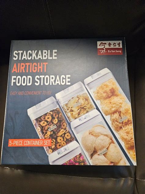 Stackable Food Container Furniture And Home Living Kitchenware And Tableware Food Organisation