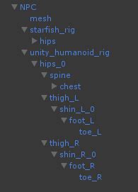 Modelimporter How To Import As Humanoid Unity Engine Unity Discussions
