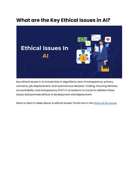 Ppt What Are The Key Ethical Issues In Ai Powerpoint Presentation