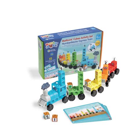 Mathlink® Cubes Activity Set Numberblocks® Express Train The Good