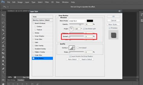 Photoshop CS6 Add Depth To Objects Using A Drop Shadow