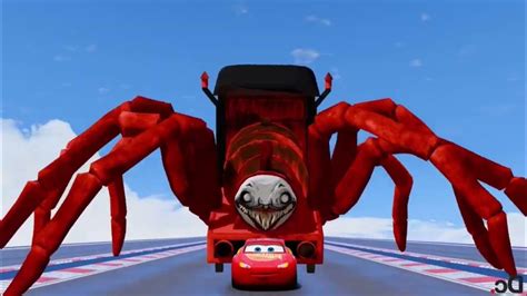 The Lightning Mcqueen 🆚 Choo Choo Charles Eater Coffin Dance Song