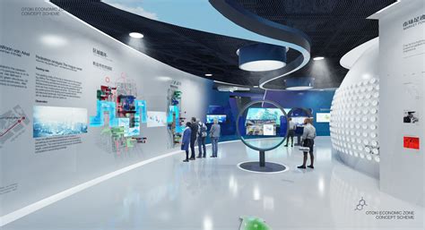 Economic Development Zone Exhibition Hall Behance