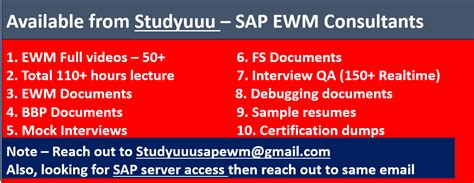 Sap Mm Ewm Consultants Sub Contracting Process With Scrap And Few More Examples Sap Mm